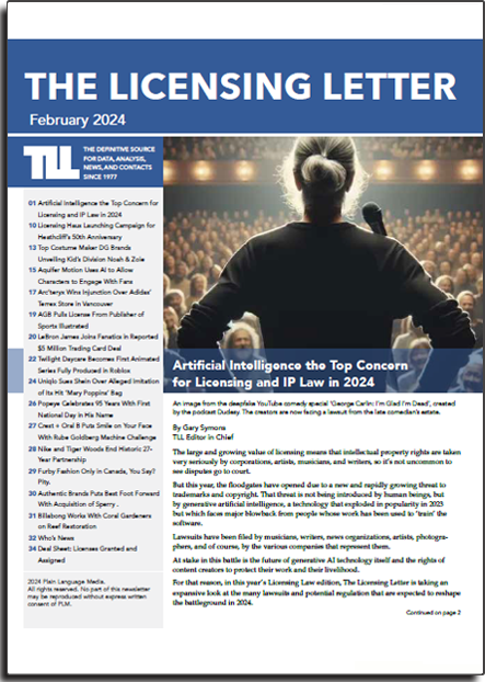 The Licensing Letter Releases First Global Guide to Licensing Agencies ...