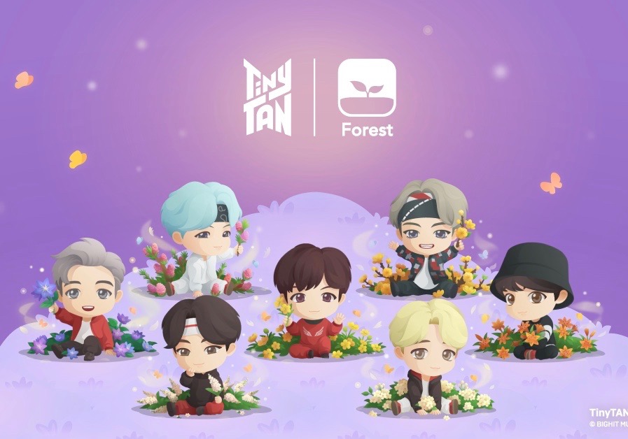 Celebrity Licensing: BTS Partners With Productivity App Forest - The ...