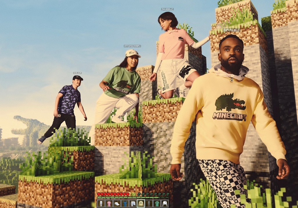 Metaverse Licensing: Minecraft Stylin' With Lacoste Fashion Collab ...