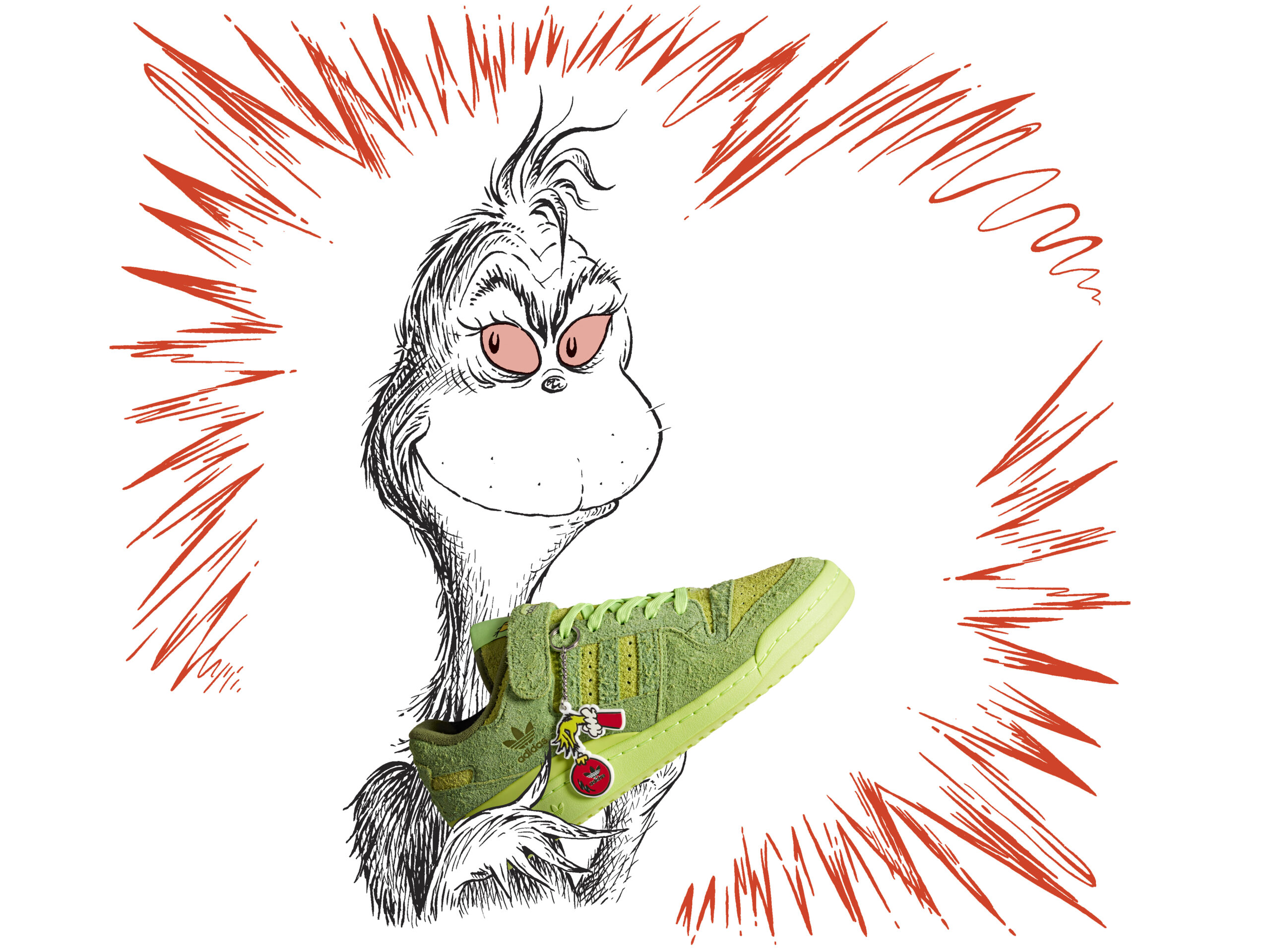 Sneaky Grinch Gets His Own Sneakers From adidas - The Licensing Letter