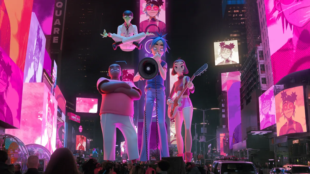 Gorillaz Concert Demos the Power of Augmented Reality - The Licensing ...