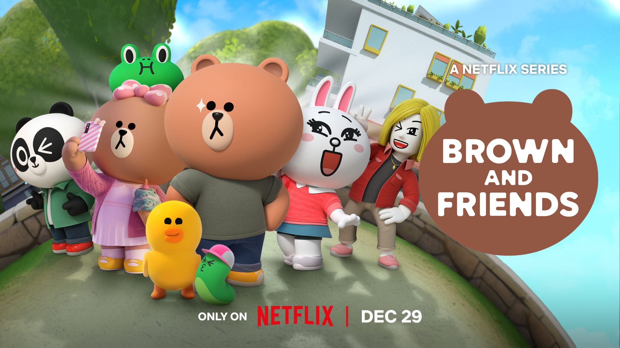 Brown & Friends: Social Media Stickers Inspire New Netflix Series - The ...
