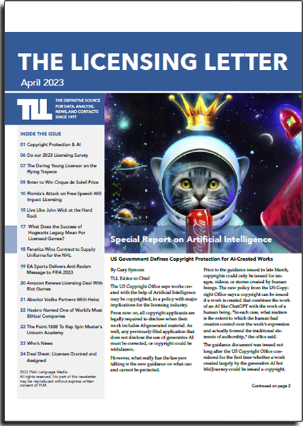 The Licensing Letter 12 Month – $100 Off Membership Special - The Licensing Letter