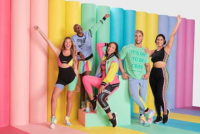 Zumba and Crayola Collab On Colors of Kindness Activewear Collection ...