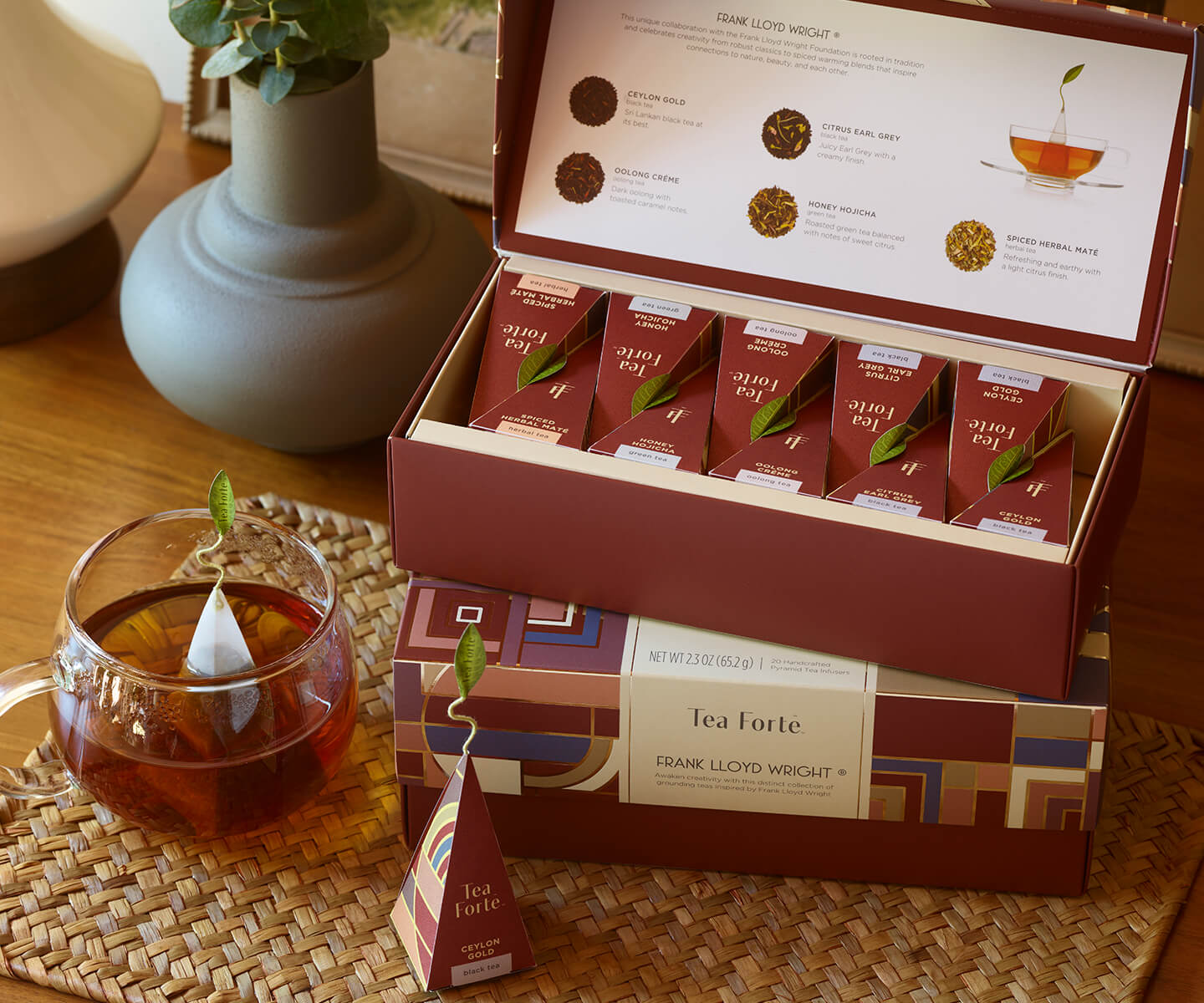 Tea Forté Releases Collection in Stylish Tribute to Frank Lloyd Wright ...