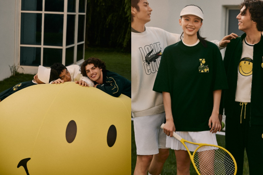Fans Can 'Grin and Wear It' With New Smiley x Lacoste Collection - The ...