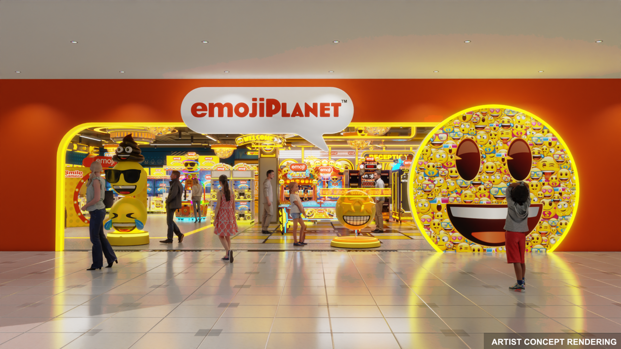emoji and Unis Technology Create 'emojiplanet' Entertainment Centers ...