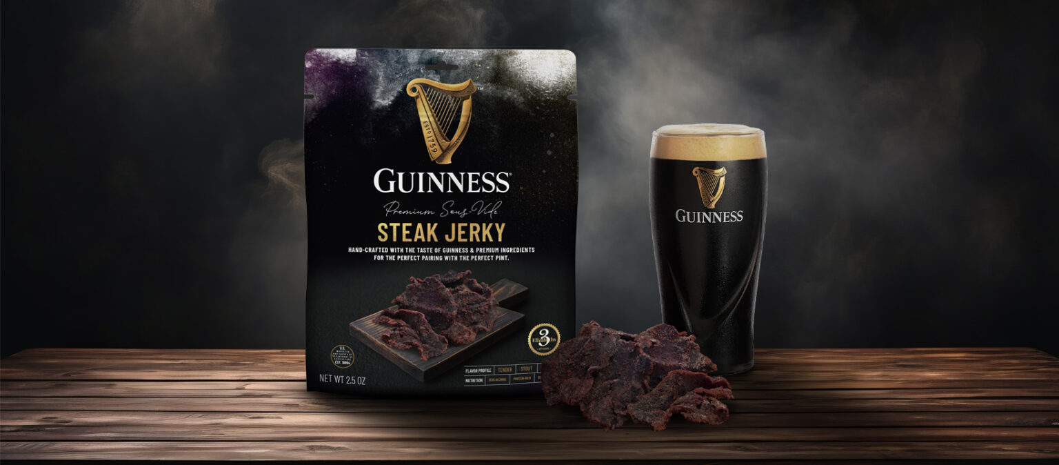 Beanstalk Brews Guinness-Flavored Beef Jerky for Diageo - The Licensing Letter