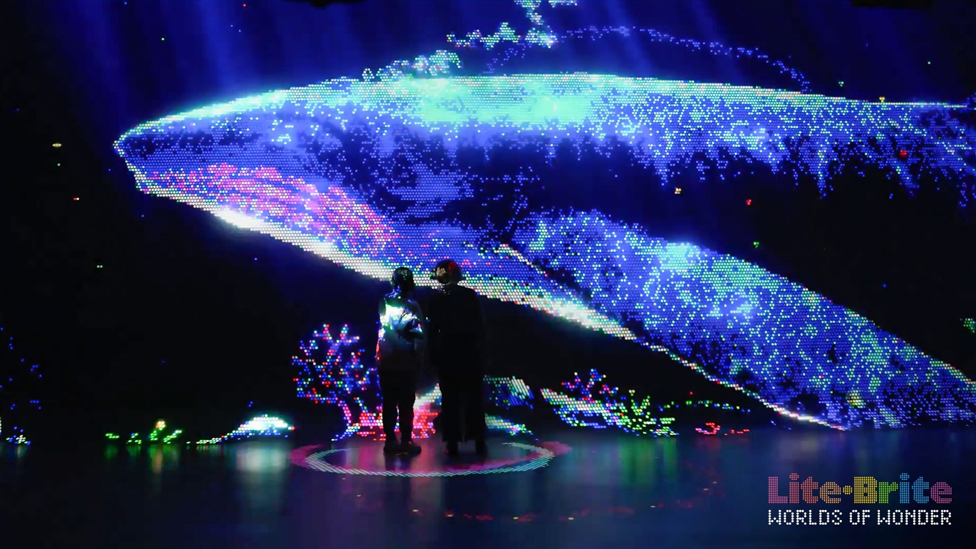 Hasbro and Secret Location Dazzle with Lite-Brite Illuminarium Exhibit ...