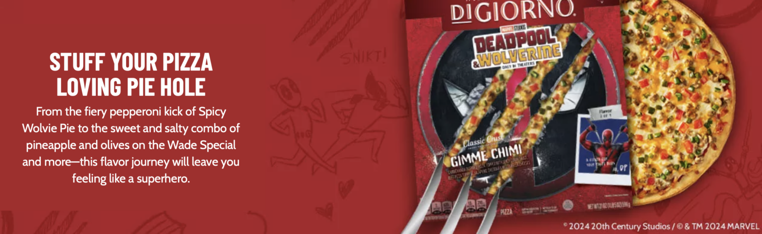 DiGiorno Puts Maximum Effort Into Deadpool & Wolverine Pizza - The ...