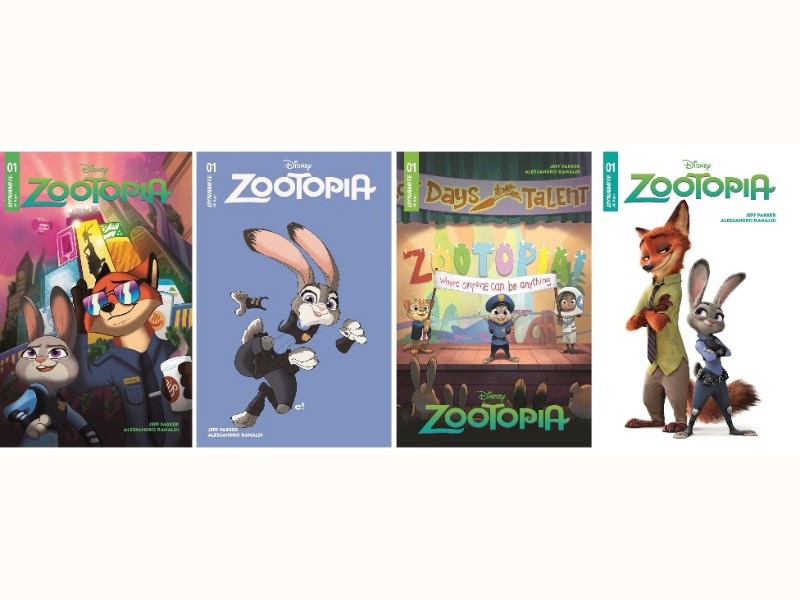 Dynamite Debuts Officially Licensed Zootopia Comic Series - The ...